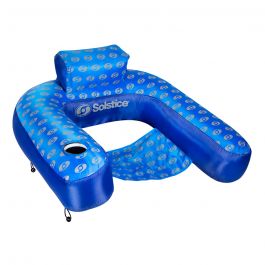 Solstice Watersports Designer Loop Inflatable Floating Pool Lounger ...