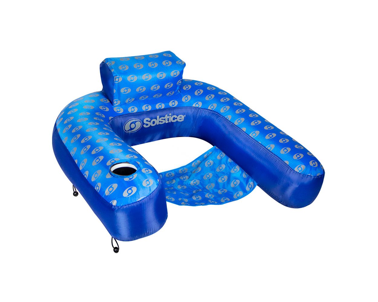 Solstice Watersports Designer Loop Inflatable Floating Pool Lounger ...