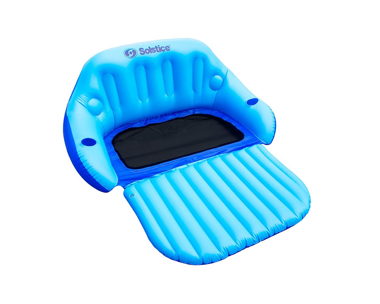 Solstice Watersports Convertible Duo Inflatable Pool Love Seat with ...