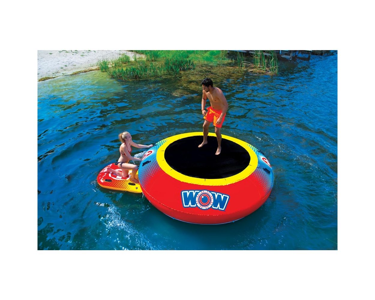 WOW Bouncer Floating Island