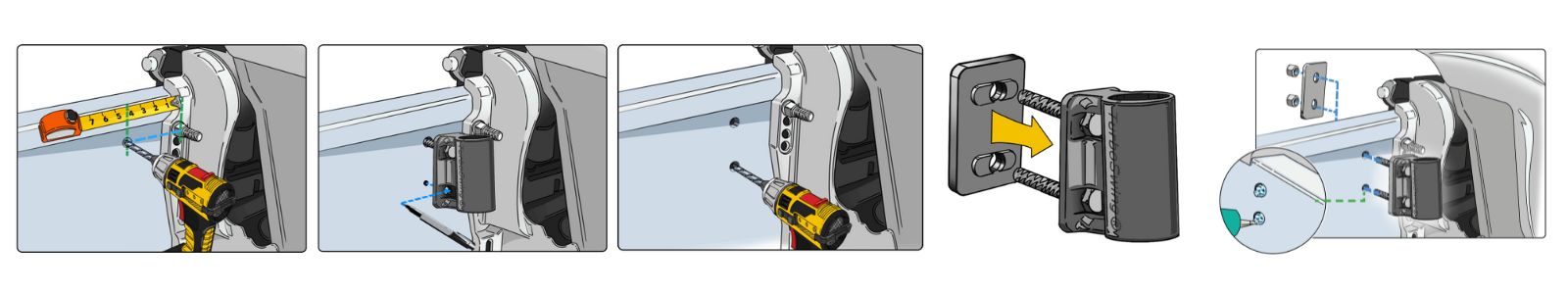 TurboSwing Max Ski Tow Bar